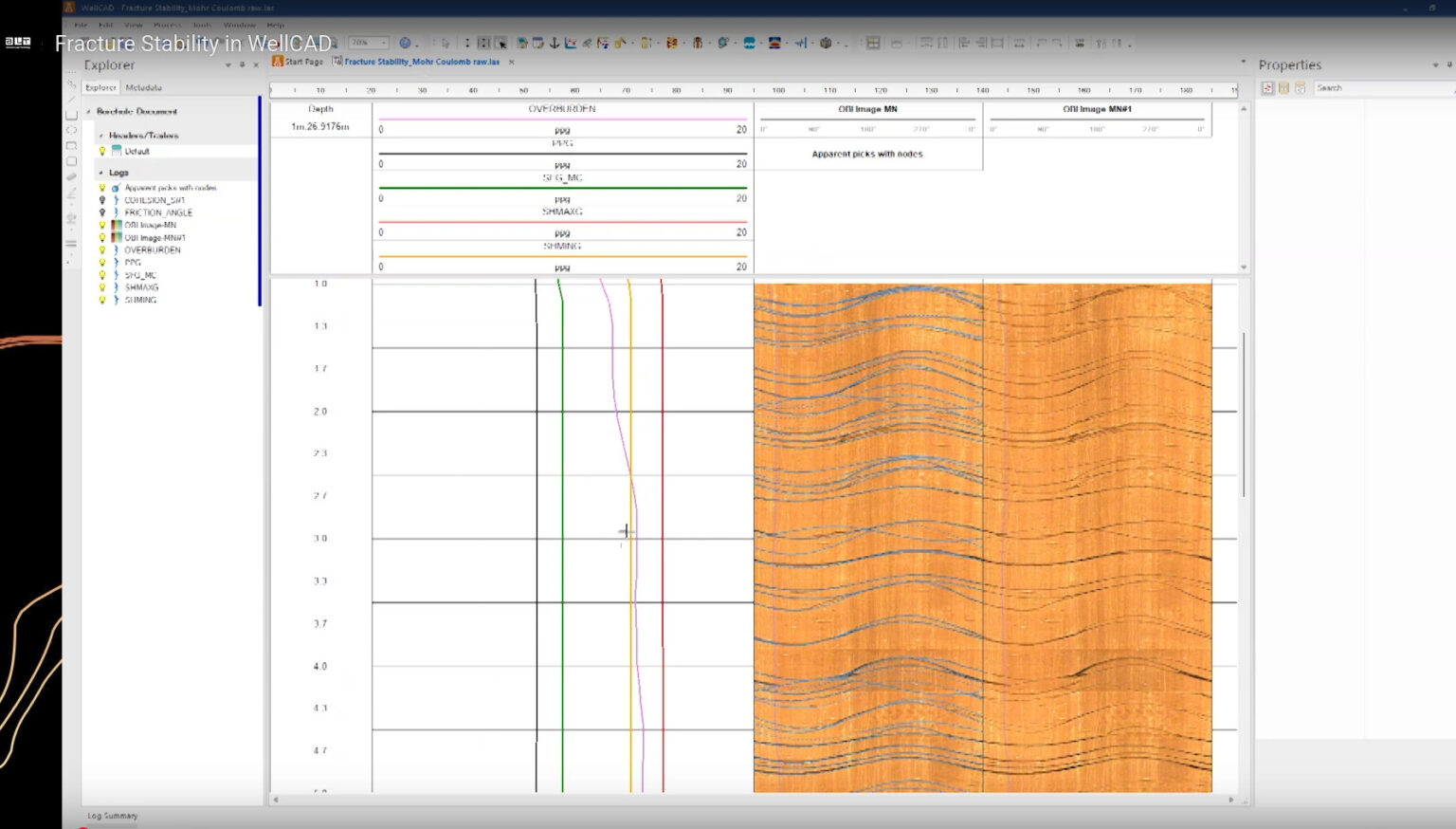 WellCAD 6.0 Geomechanics - Al Hazzazi Global Technologies Co